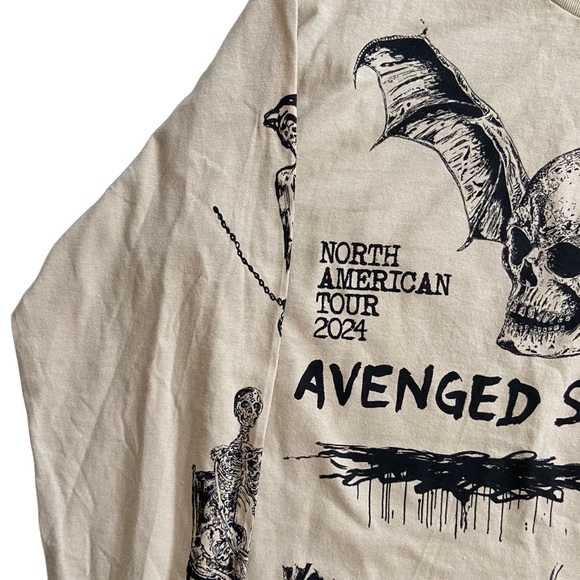 Avenged Sevenfold x Wes Lang | Shirts | Avenged Sevenfold Wes Lang 224 ...